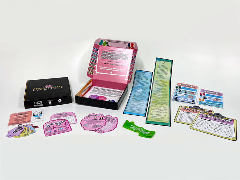 APS Teaching Fund Showcase: Psychological Detective Activity Boxes ...