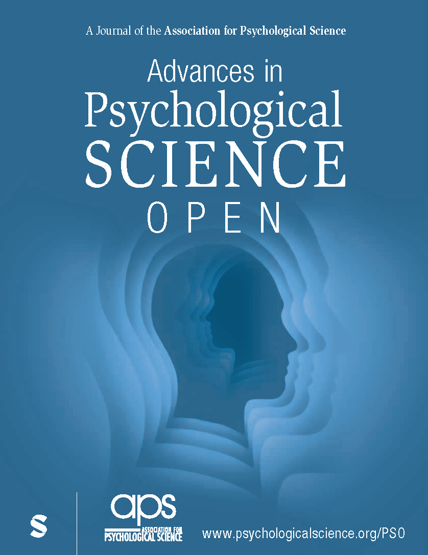 Advances in Psychological Science Open Coming Soon – Association for ...
